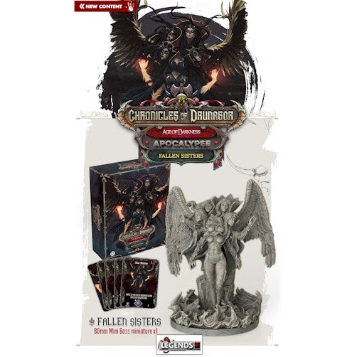 CHRONICLES OF DRUNAGOR: AGE OF DARKNESS - THE FALLEN SISTERS - EXPANSI – LEGENDS WAREHOUSE