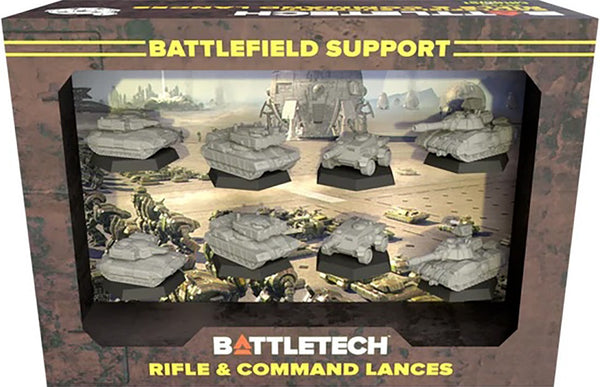 BATTLETECH: Miniature Force Pack BATTLEFIELD SUPPORT RIFLE & COMMAND L – LEGENDS WAREHOUSE