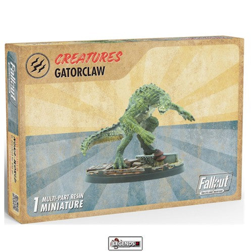 FALLOUT: WASTELAND WARFARE - CREATURES - GATORCLAW #MUH0190044 ...
