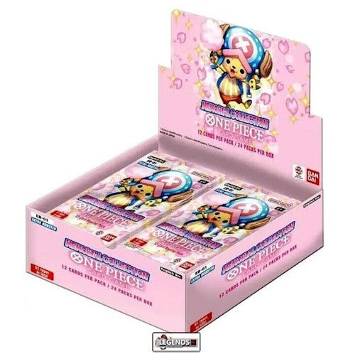 ONE PIECE - TCG MEMORIAL COLLECTION BOOSTER BOX (2024) – LEGENDS WAREHOUSE