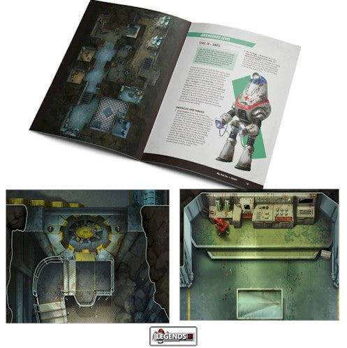 FALLOUT - RPG - MAP PACK 1: VAULT (2024) – LEGENDS WAREHOUSE