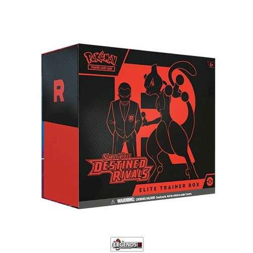 POKEMON - SCARLET AND VIOLET - DESTINED RIVALS - ELITE TRAINER BOX ...