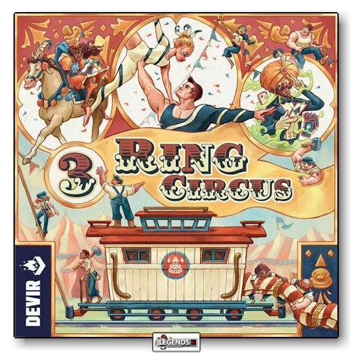 3 RING CIRCUS – LEGENDS WAREHOUSE