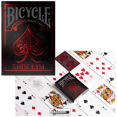 BICYCLE PLAYING CARDS - SHIN LIM by BICYCLE – LEGENDS WAREHOUSE