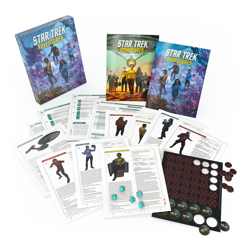 STAR TREK ADVENTURES - RPG 2ND EDITION STARTER SET – LEGENDS WAREHOUSE