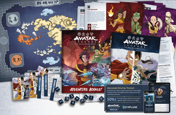 AVATAR LEGENDS: RPG STARTER SET – LEGENDS WAREHOUSE