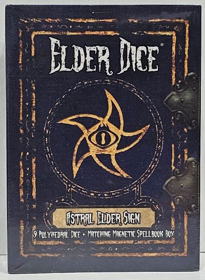 ELDER DICE - ASTRAL STAR ELDER SIGN BLUE SET – LEGENDS WAREHOUSE