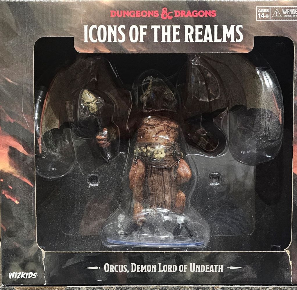 DUNGEONS & DRAGONS ICONS ORCUS DEMON LORD OF UNDEATH PREMIUM FIGURE DE ...