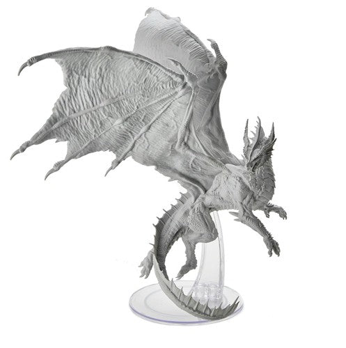 DUNGEONS & DRAGONS ICONS - UNPAINTED - ADULT RED DRAGON FIGURE ...