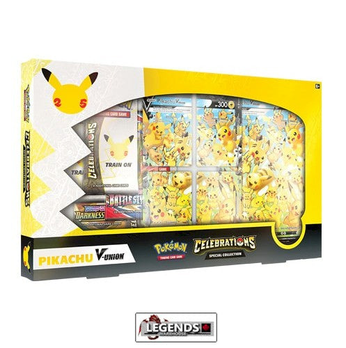 POKEMON CELEBRATIONS PIKACHU V UNION BOX – LEGENDS WAREHOUSE
