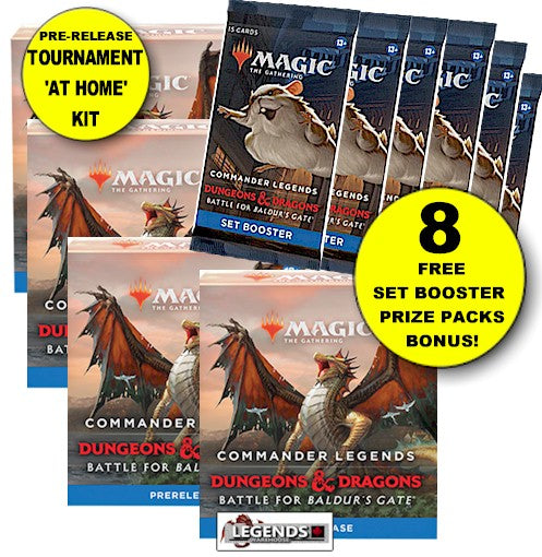 MTG - COMMANDER LEGENDS - BATTLE FOR BALDUR'S GATE - PRE-RELEASE TOURN ...