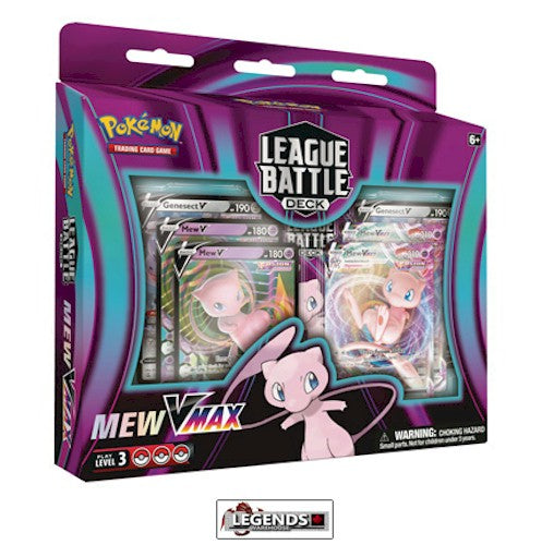 POKEMON - MEW VMAX LEAGUE BATTLE DECK (2022) – LEGENDS WAREHOUSE