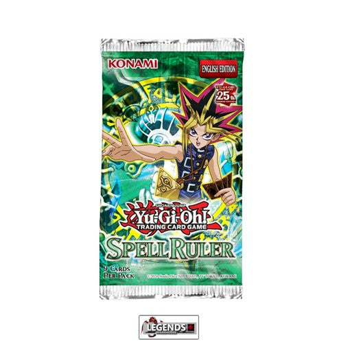 YU-GI-OH - 25TH ANNIVERSARY - SPELL RULER BOOSTER BOX (2023) – LEGENDS ...