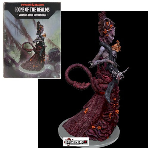 DUNGEONS & DRAGONS ICONS - ZUGGTMOY DEMON QUEEN OF FUNGI - PREMIUM BOX ...