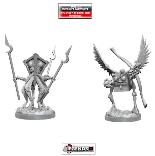 DUNGEONS & DRAGONS - UNPAINTED MINIATURES: MODRONS #WZK90422 – LEGENDS ...