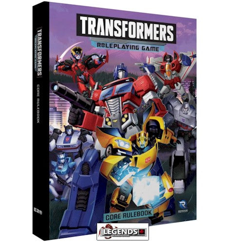 TRANSFORMERS - RPG CORE RULEBOOK HC (2022) – LEGENDS WAREHOUSE