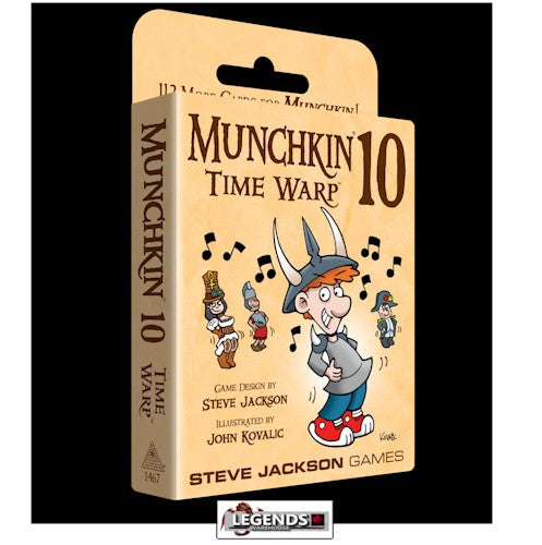 MUNCHKIN 10 - TIME WARP (2022) – LEGENDS WAREHOUSE
