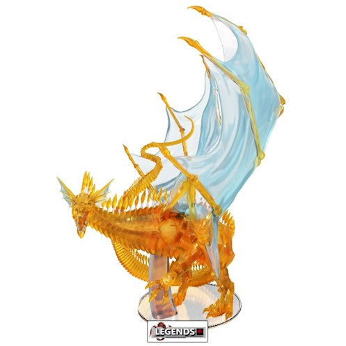 DUNGEONS & DRAGONS ICONS - ADULT TOPAZ DRAGON PREMIUM FIGURE – LEGENDS ...