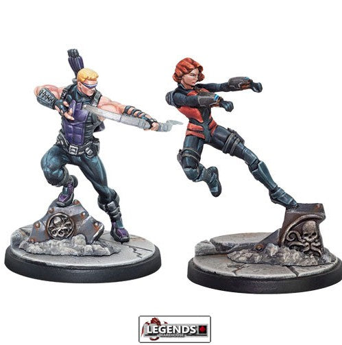 MARVEL CRISIS PROTOCOL - HAWKEYE & BLACK WIDOW – LEGENDS WAREHOUSE