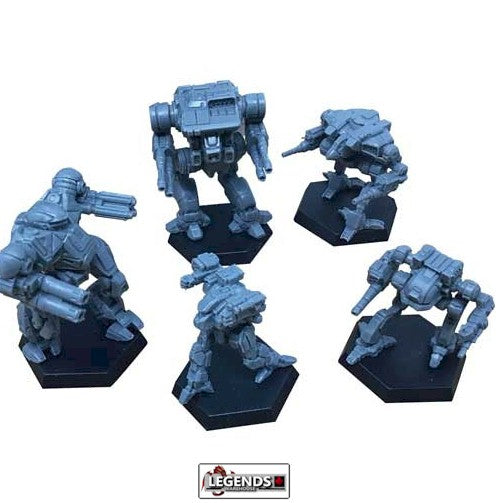 BATTLETECH - Miniature Force Pack - CLAN FIRE STAR – LEGENDS WAREHOUSE