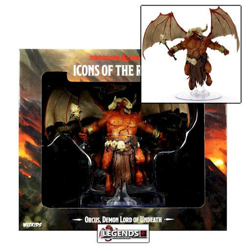DUNGEONS & DRAGONS ICONS ORCUS DEMON LORD OF UNDEATH PREMIUM FIGURE DE ...
