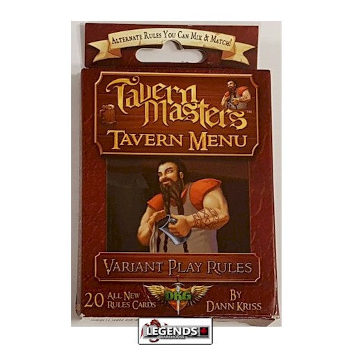 TAVERN MASTERS - TAVERN MENU EXPANSION – LEGENDS WAREHOUSE